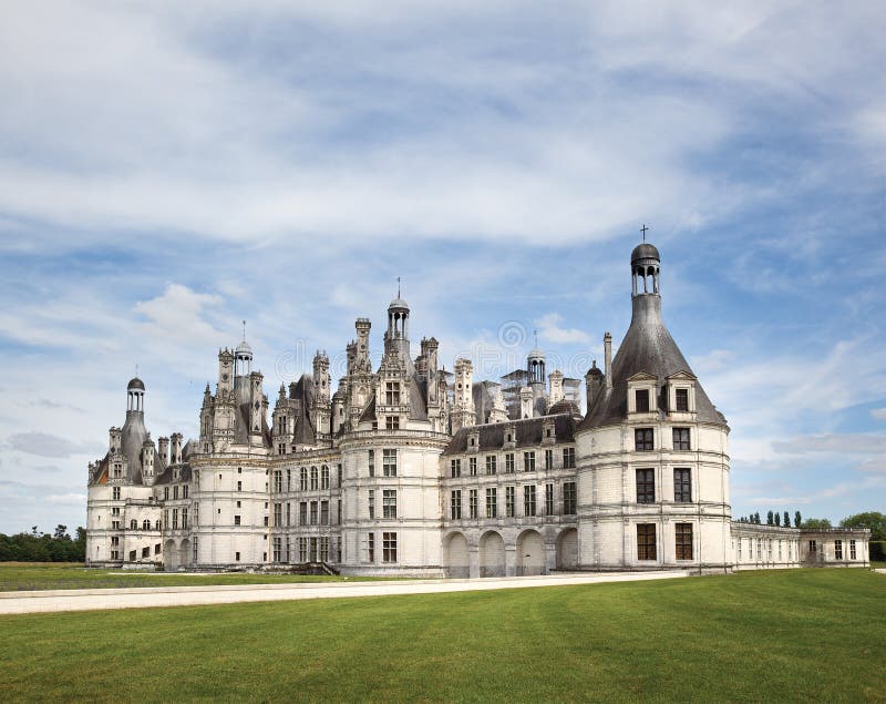 Loire Valley Chateau De Chambord Stock Image - Image of building ...