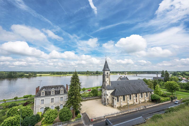 Loire valley view editorial image. Image of loire, tourism - 83662415