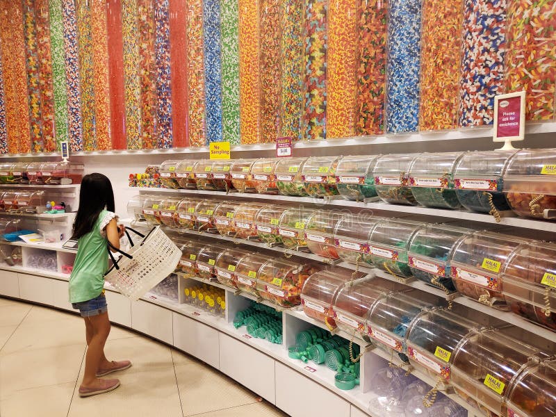 Loja De Candylicious Na Ilha De Sentosa, Singapura Fotografia Editorial ...