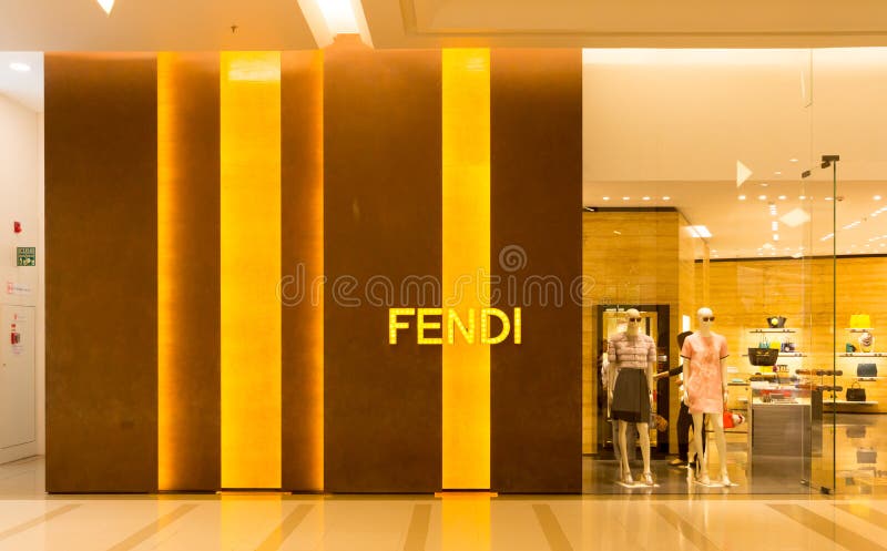Loja de Fendi foto de stock editorial. Imagem de forma - 51010773