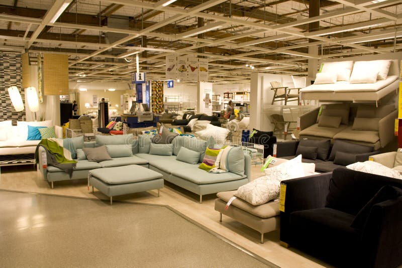 Loja de móveis imagem editorial. Imagem de assoalho, lifestyle - 59188080