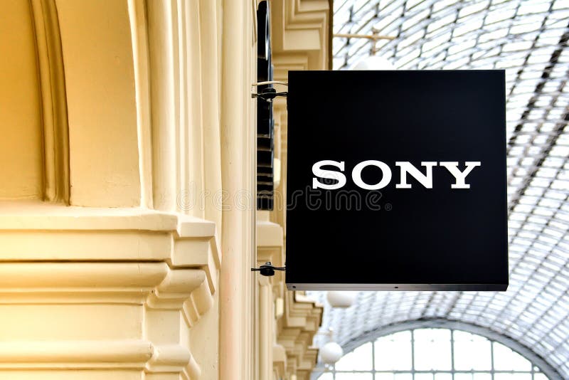 Loja de Sony imagem de stock editorial. Imagem de centro - 78178159
