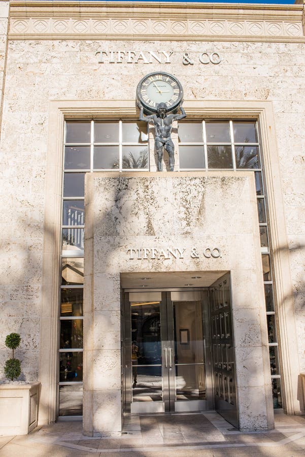 Loja De Tiffany & Do Co No Palm Beach Imagem de Stock Editorial ...