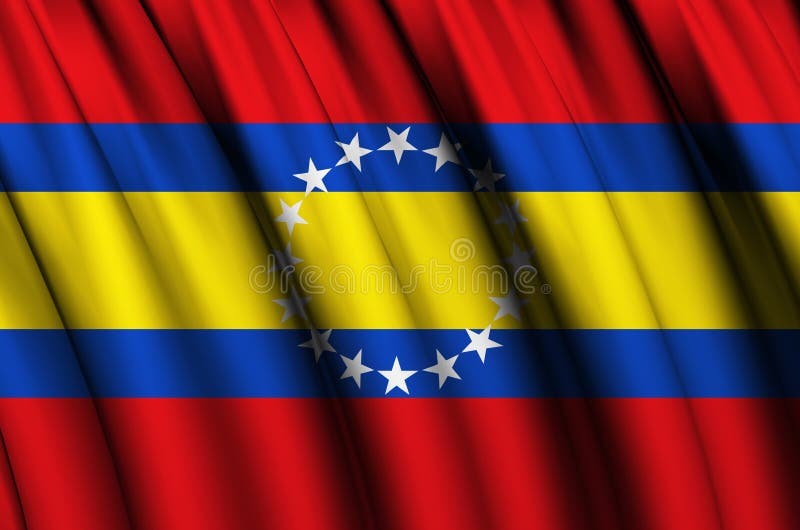 Loja Waving Flag Illustration. Stock Illustration - Illustration of ...