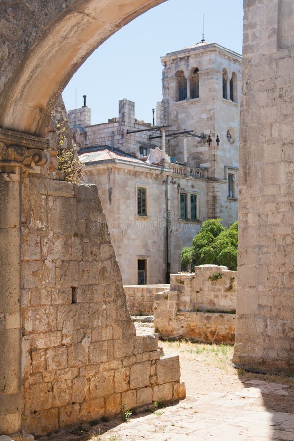 Lokrum Croatia stock image. Image of sunny, island, benedictine - 26063113