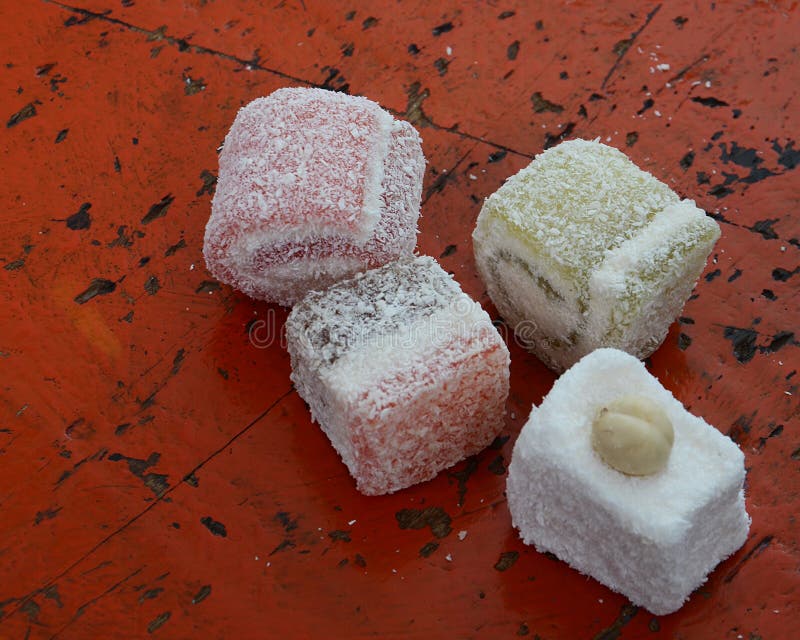 Lokum stock photo. Image of ethnic, dessert, flavor, gelatin - 47902638