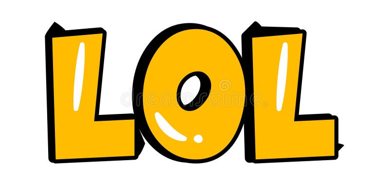 Lol Comic Font Letters stock vector. Illustration of letter - 274270317