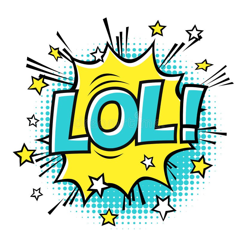 Lol Word Bubble Stock Illustrations – 467 Lol Word Bubble Stock ...