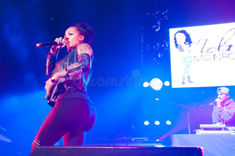 Lola Monroe editorial photography. Image of arena, rapper - 27645537
