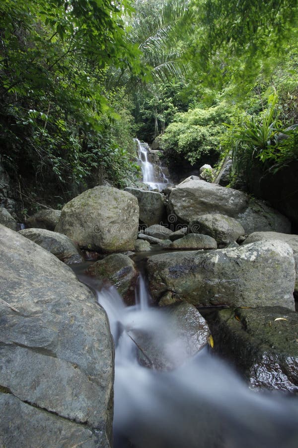 Lolayan Waterfall Located in Bolaang Mongondow Regency North Sulawesi ...