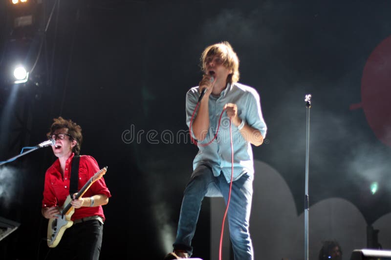 Phoenix in Concert at Lollapalooza Editorial Stock Photo - Image of ...