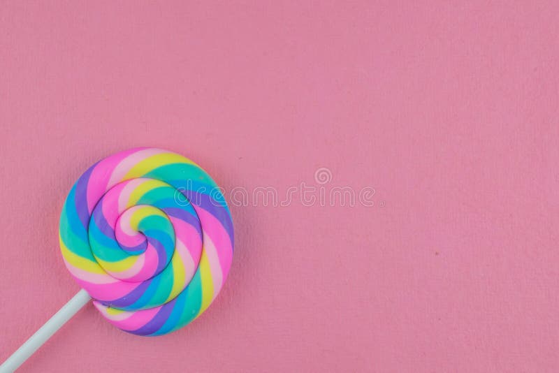Lollipop stock image. Image of colored, treats, pink - 210936357