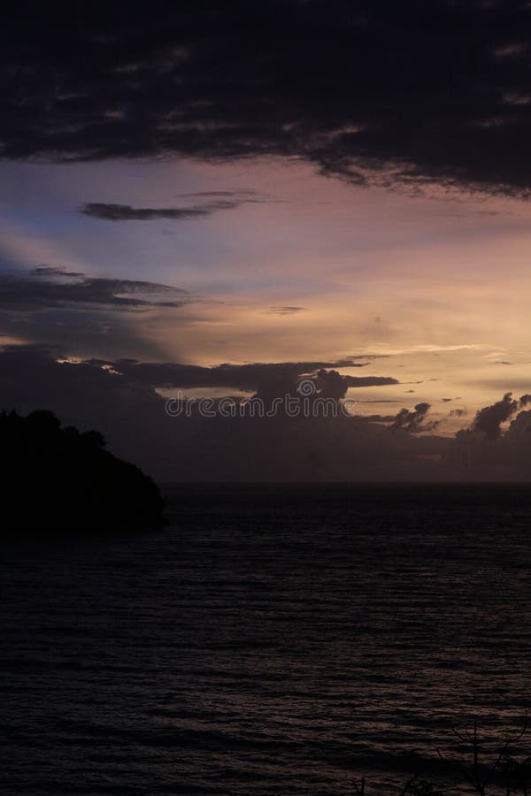 Lombok sunset stock photo. Image of indoneseia, lombok - 265373564