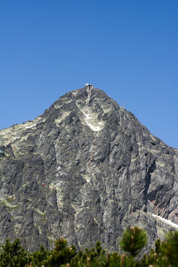 Lomnicky Stit, High Tatras in Slovakia Stock Image - Image of tatry ...
