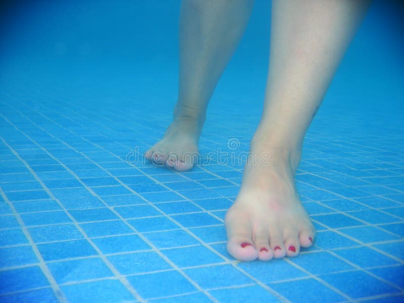 Lomo Feet Underwater stock photo. Image of vignette, feet - 280850