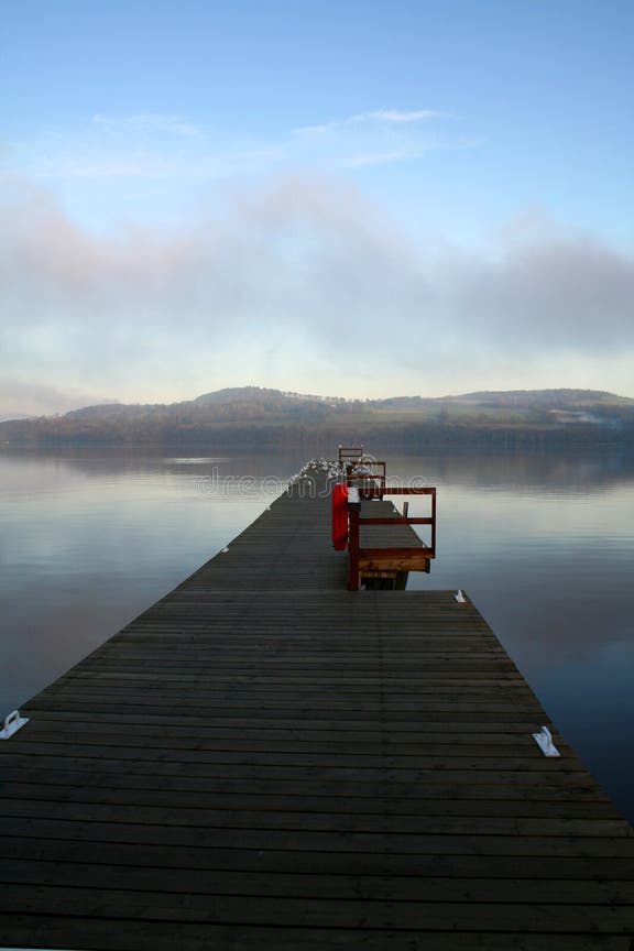 Lomond Jetty stock photo. Image of loch, jetty, landscape - 554276