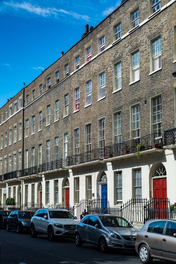 London apartments editorial stock photo. Image of townhouse - 18475958