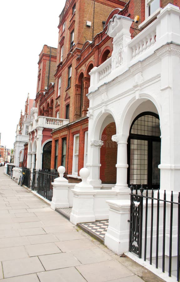 London Architecture Traditional Style Stock Image - Image of victorian ...