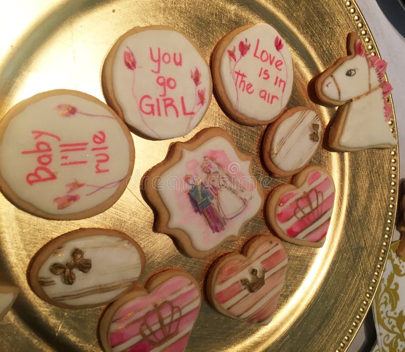 Biscuits Commemorating the Royal Wedding Editorial Image - Image of ...