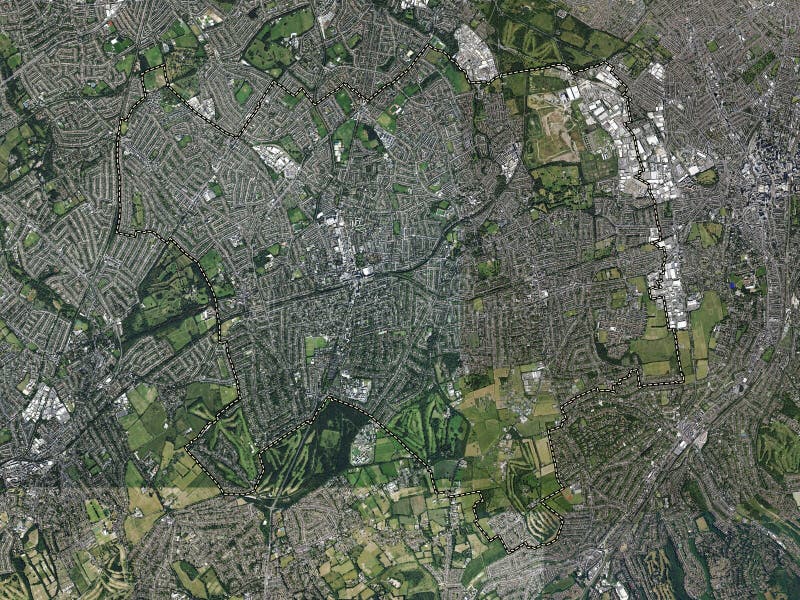 London Borough of Sutton, England - Great Britain. High-res Sate Stock ...