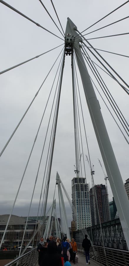London Bridge Architecture Engineering Sky Steel Editorial Stock Photo ...