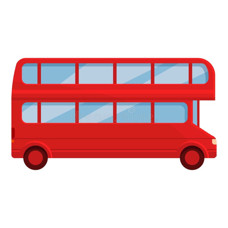 Cartoon double decker stock vector. Illustration of funny - 37358064