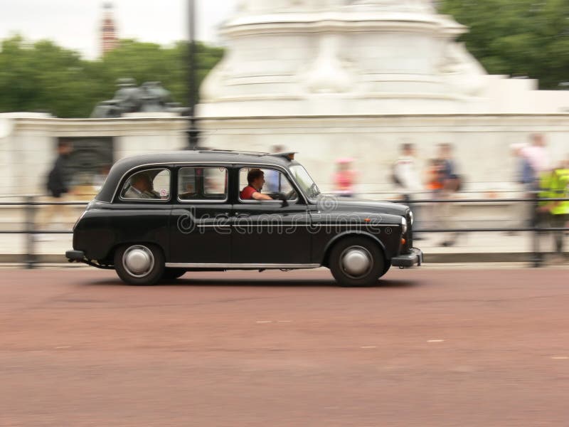 London cab stock image. Image of late, hurrying, automobile - 1096399