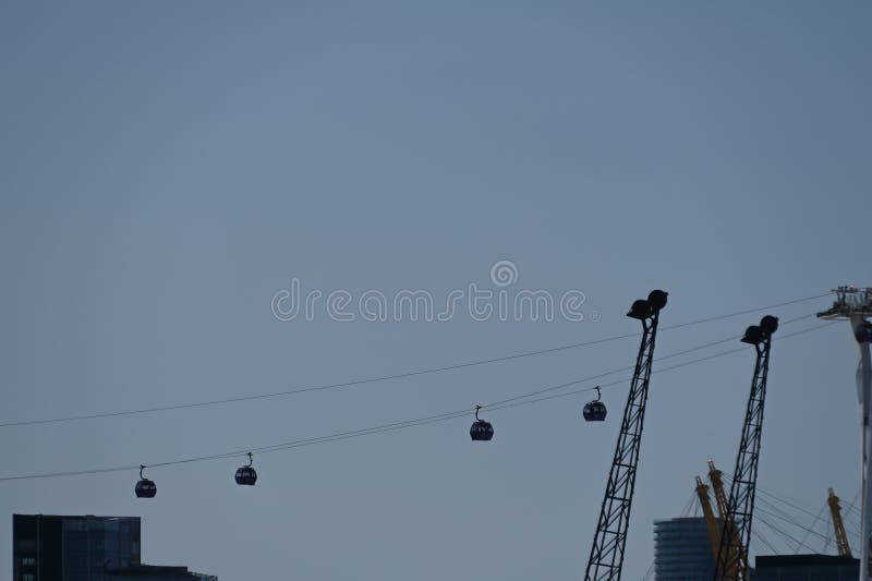 London Cable Car in London editorial stock image. Image of victoria ...