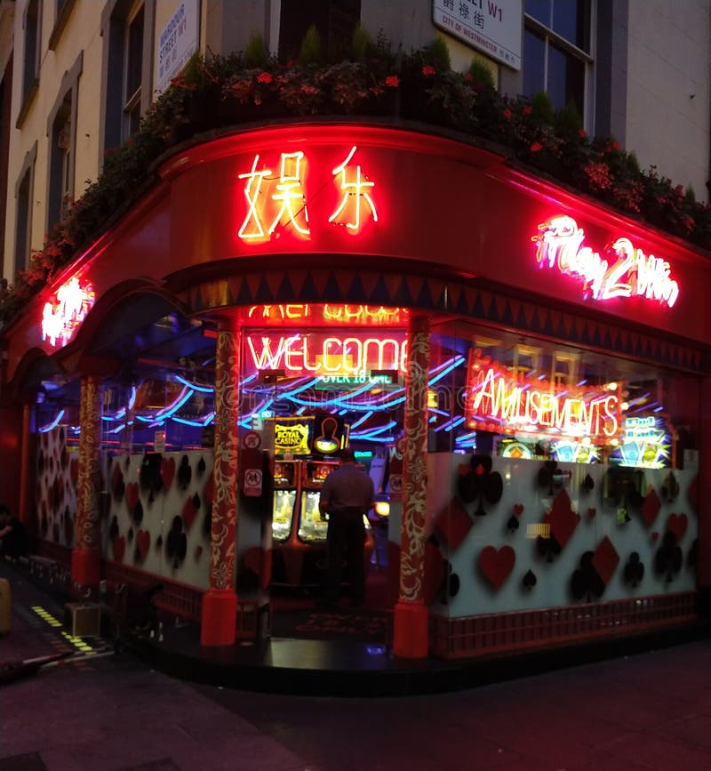 Chinatown lights editorial photography. Image of street - 123809147