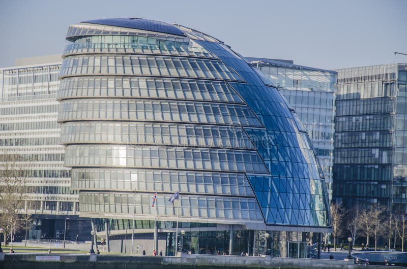 London city hall at night stock image. Image of england - 11181511