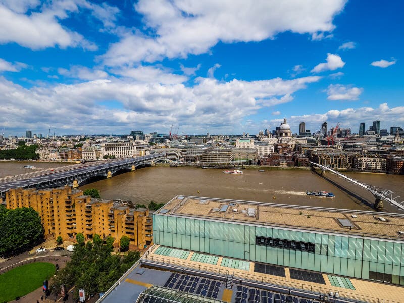 London city skyline (hdr) stock photo. Image of london - 97629480