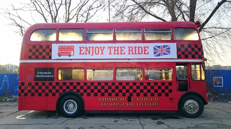 Old Double Decker at London Transport Museum Editorial Stock Image ...