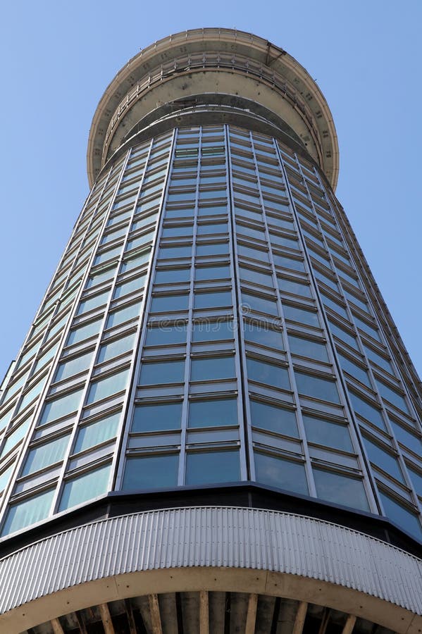 London Communications Tower Stock Image - Image of network, cleveland ...
