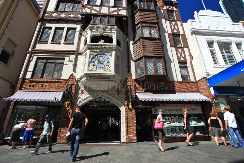 London Court,Western Australia Editorial Image - Image of perth, trip ...