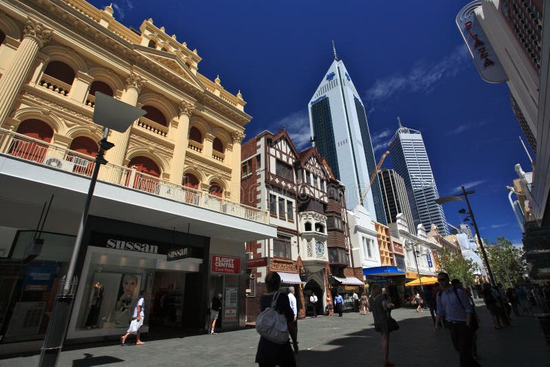 Perth City, Western Australia Stock Image - Image of perth, cityscape ...