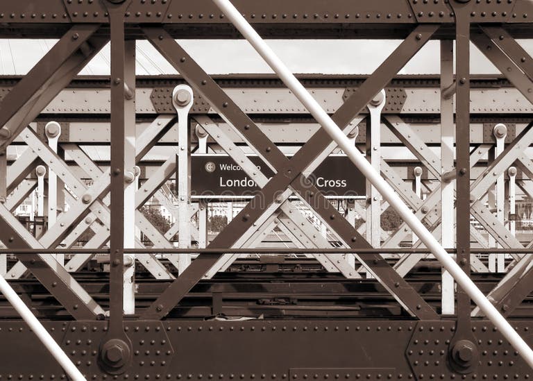 London Cross stock image. Image of united, london, bridge - 335701