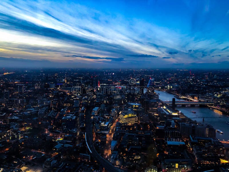 London at dawn stock image. Image of bridge, night, dusk - 150167409