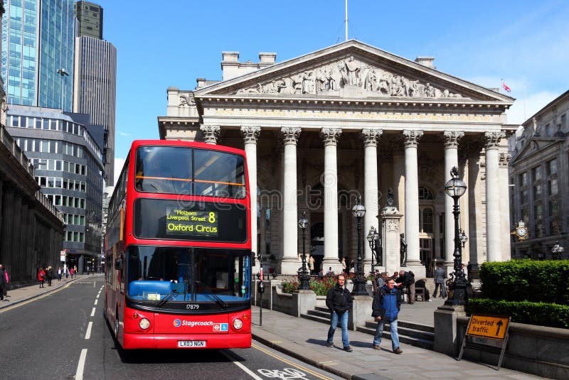 Bus in London stock photo. Image of double, london, tour - 296182