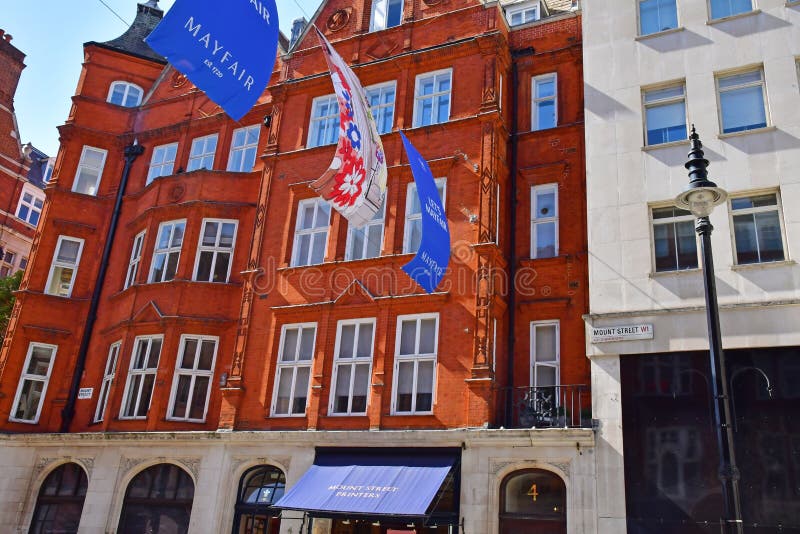 London; England - June 25 2022 : Mayfair District Editorial Photography ...