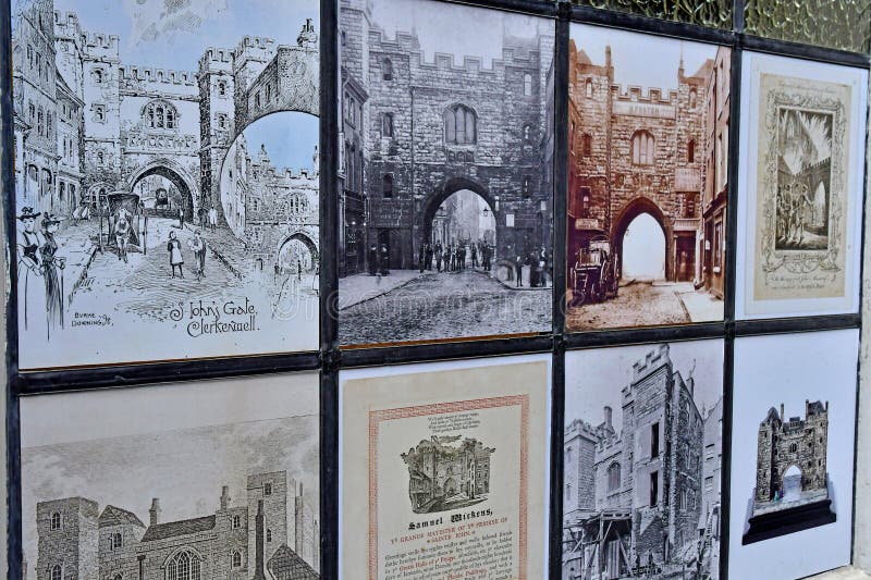 London England - May 28 2023 : Saint John Gate Editorial Photography ...