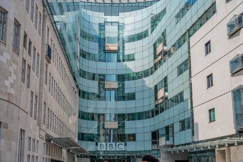 BBC Broadcasting House in Central London Editorial Stock Photo - Image ...