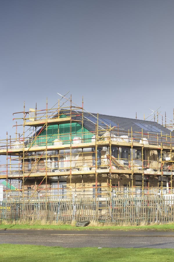 London, England, UK - March 11th 2021: House Development Construction ...