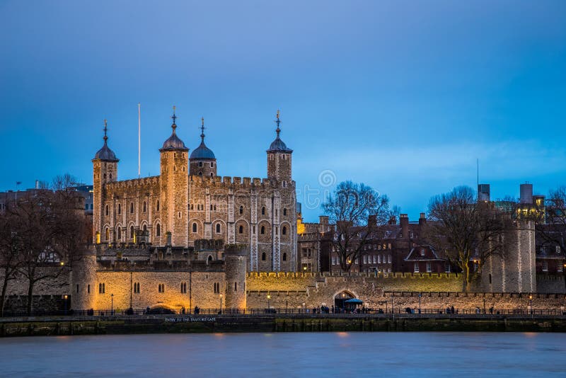 London, England - the World Famous Tower of London Stock Image - Image ...