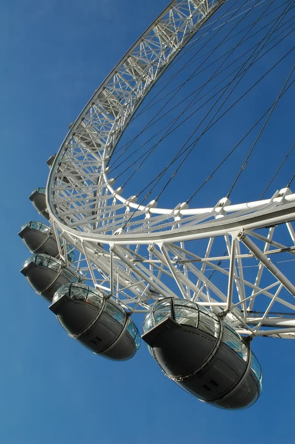 London Eye Architectural Structure Editorial Photography - Image of ...