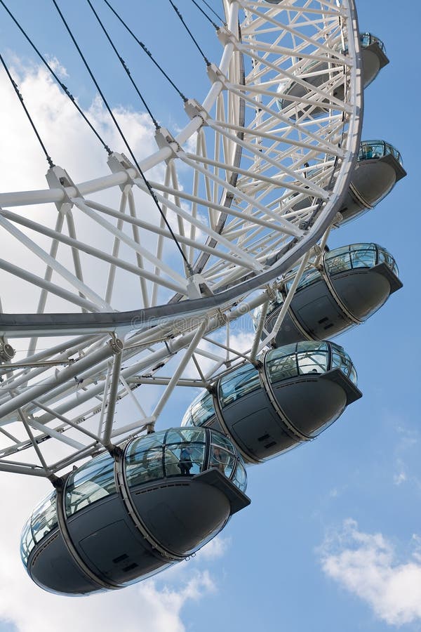 London Eye editorial stock image. Image of icon, modern - 24331569