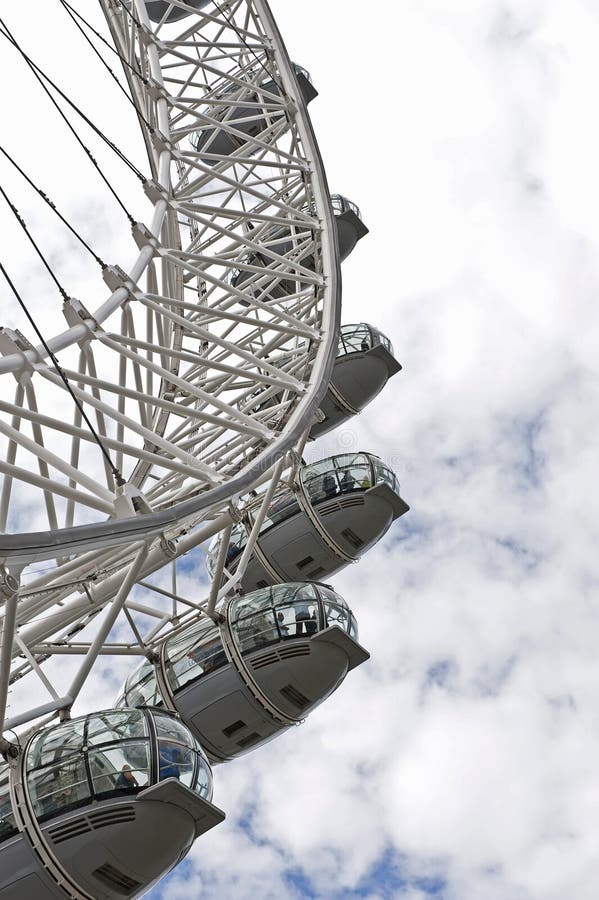 London Eye Architectural Structure Editorial Photography - Image of ...
