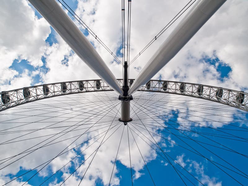 London Eye Architectural Structure Editorial Photography - Image of ...