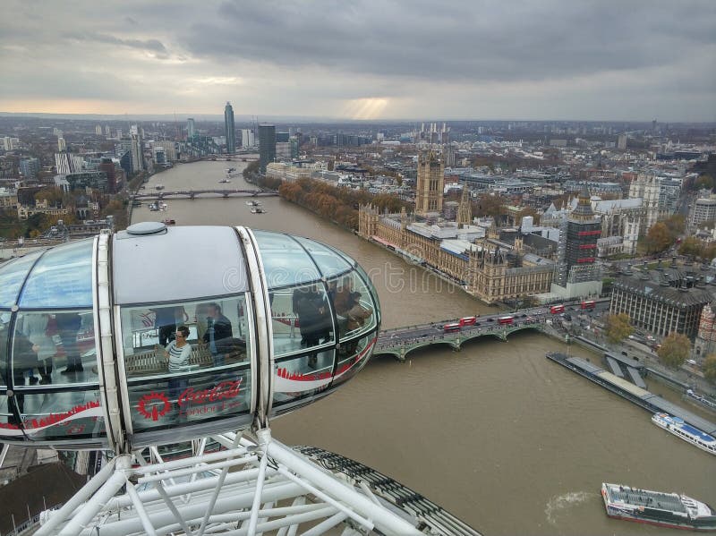 London eye attraction editorial photography. Image of london - 107465877