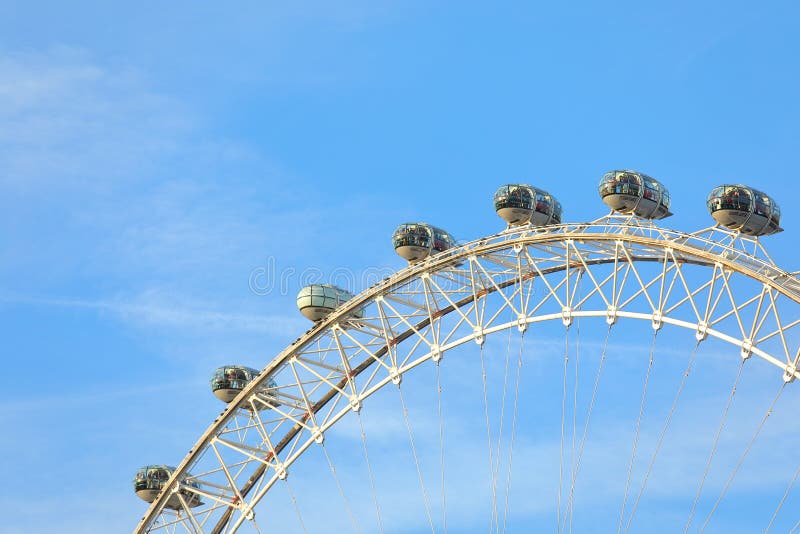 Close up of the London Eye stock image. Image of kingdom - 58550153