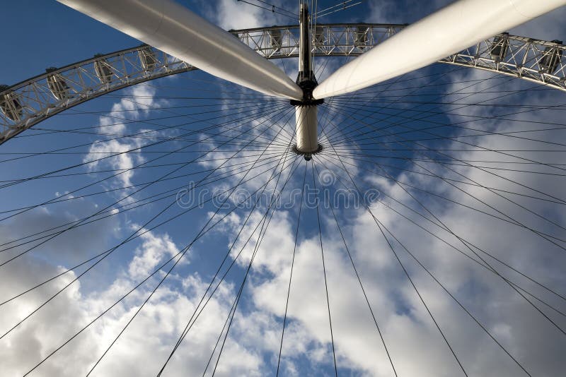 London Eye Architectural Structure Editorial Photography - Image of ...